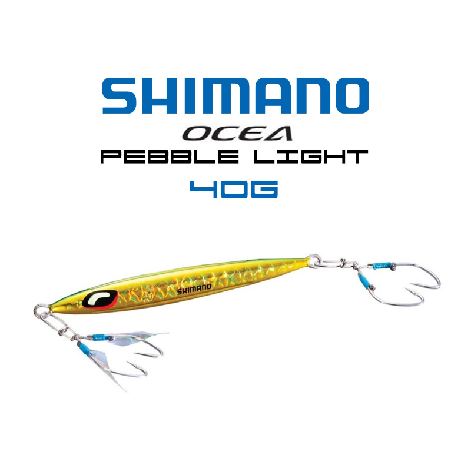 Light Jigging : Shimano Ocea Butterfly Pebble Light 40g