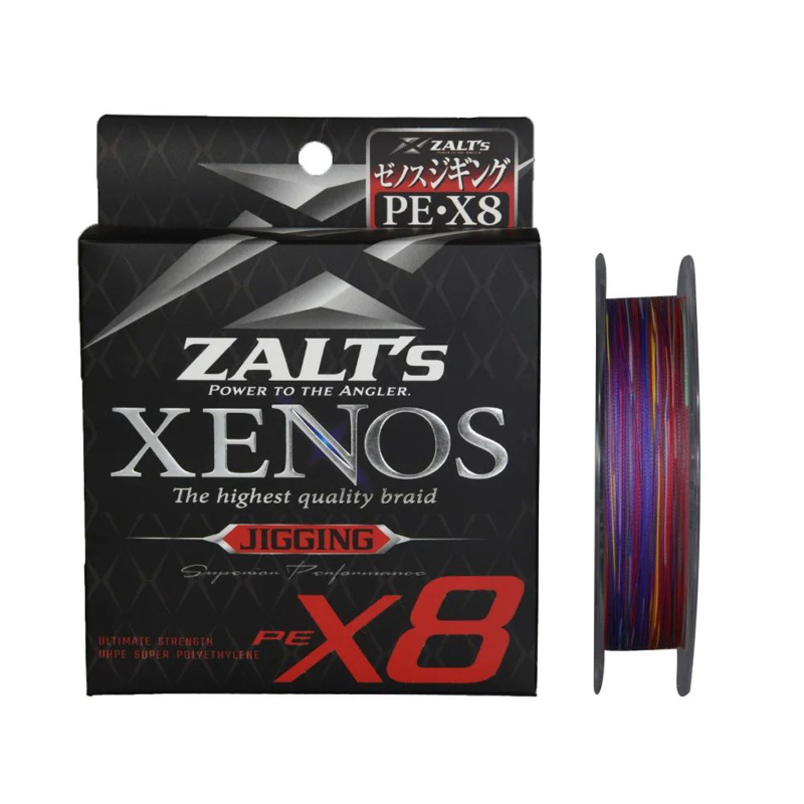 Braided Lines : Line System Zalt’s Xenos Jigging PE X8