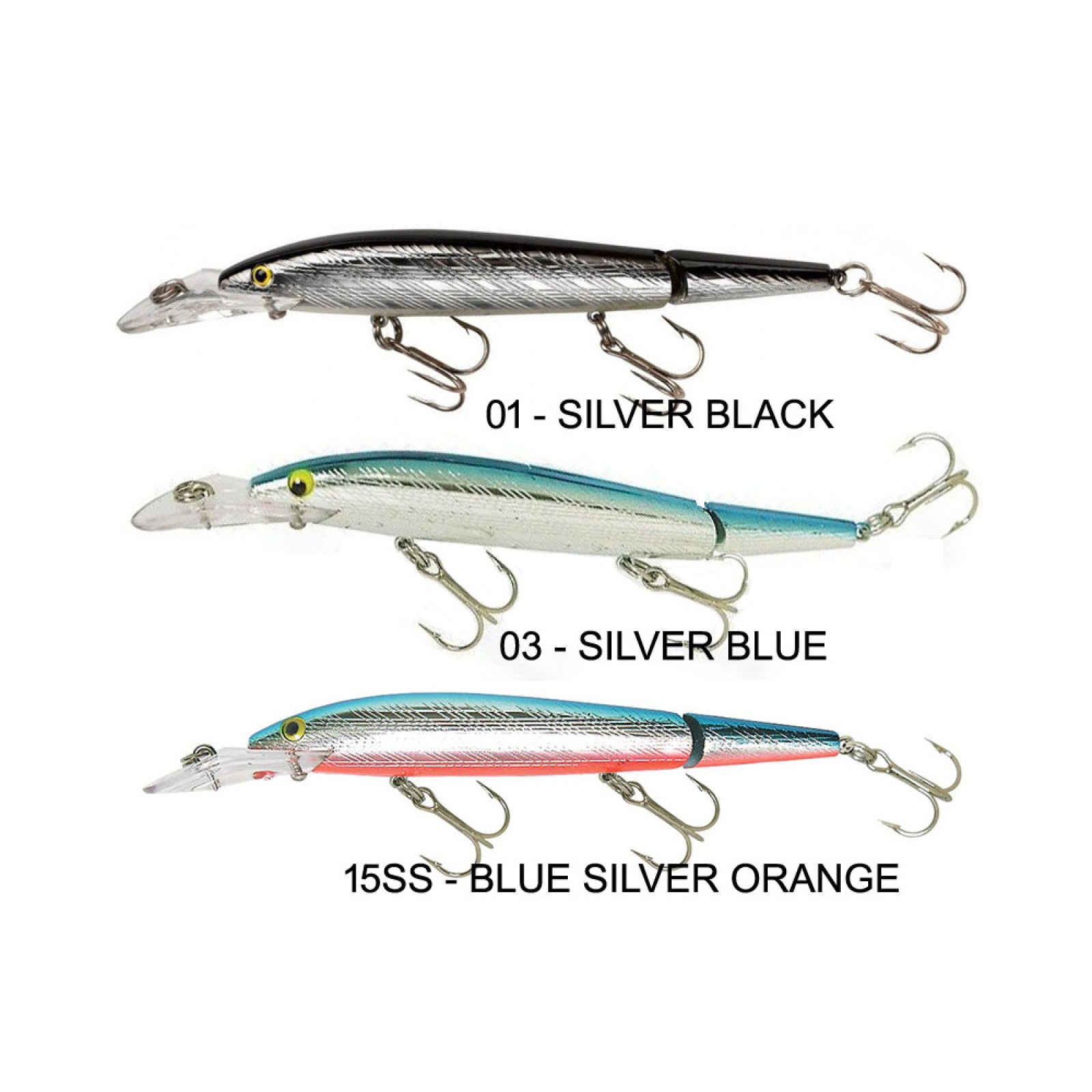 Rebel Fastrac Jointed Minnow FTJ2